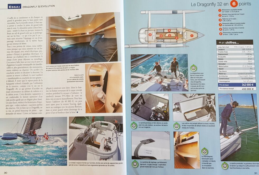Dragonfly 32 Evolution : Le roi des trimarans - Hellomulti